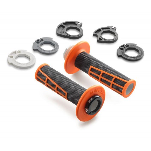 KTM Lock-On Grip Set Black/Orange * Motorcycles R Us