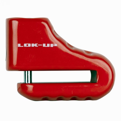 Lok-Up Disc Lock 5.5mm Pin Red * Motorcycles R Us