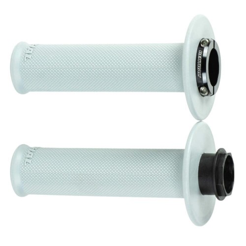 Renthal Lock On Light Grey Soft Full Diamond MX Grips * Motorcycles R Us